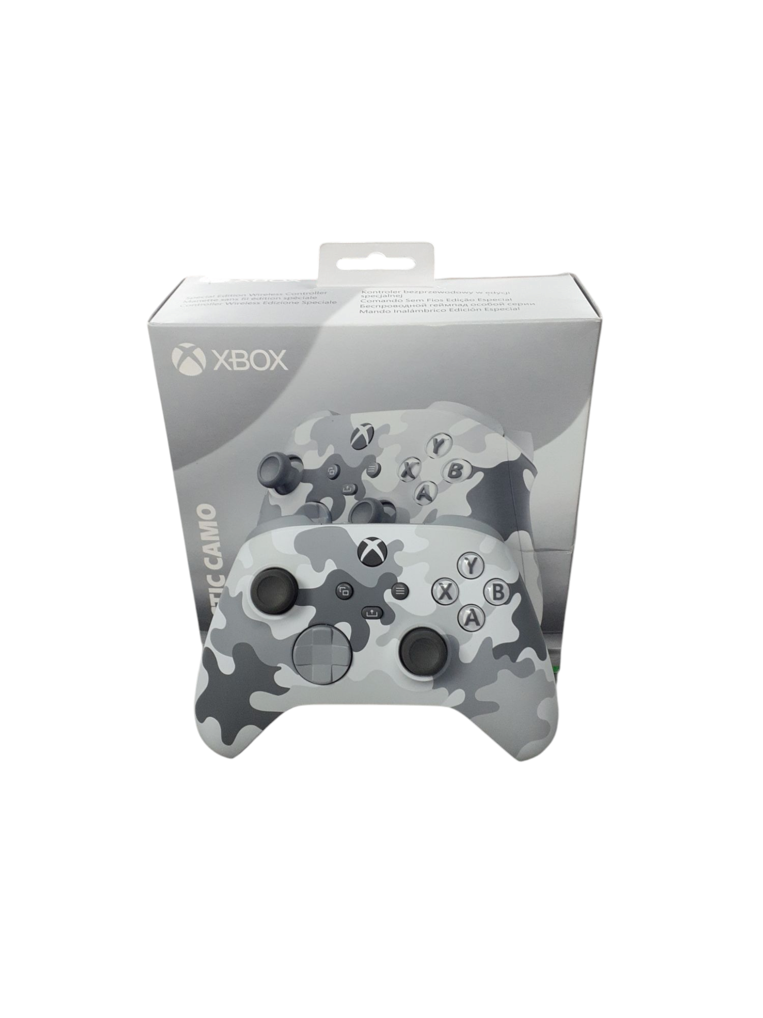 Pre-owned Official Xbox Series Arctic Camo Wireless Controller - Own4Less